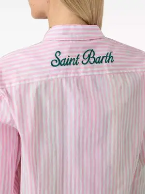 MC2 SAINT BARTH Striped Cotton Shirt