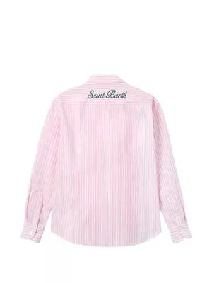 MC2 SAINT BARTH Striped Cotton Shirt