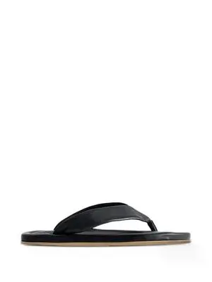 By Far Dasha 2.0 Leather Sandals - Black