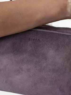 By Far Kimberly Suede Shoulder Bag