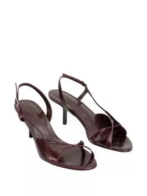 By Far Sierra Slingback Sandals - Red