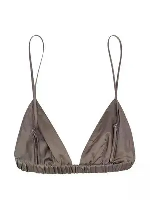 THE FRANKIE SHOP Triangle Bralette Top - Green