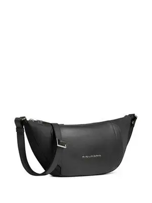 PIQUADRO Leather-paneled Belt Bag