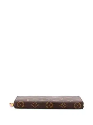 LOUIS VUITTON Clemence Wallet Monogram Canvas Small Wallets - Brown