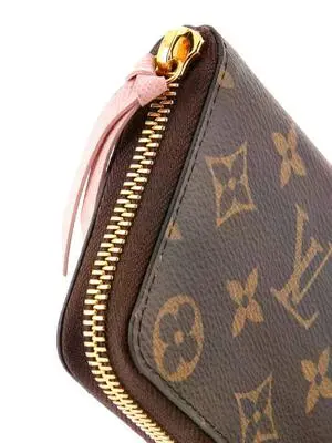 LOUIS VUITTON Clemence Wallet Monogram Canvas Small Wallets - Brown