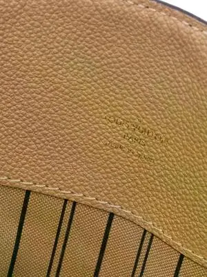LOUIS VUITTON Bagatelle Monogram Empreinte Leather Hobo Bag - Neutrals