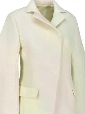 Vintage Textured Notched-lapel Blazer