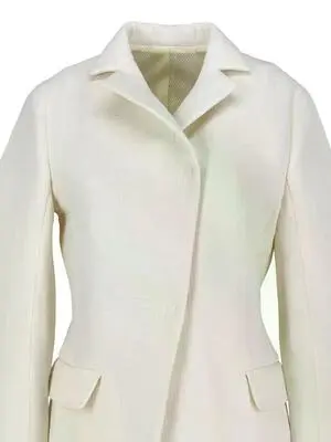 Vintage Textured Notched-lapel Blazer