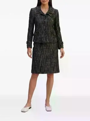 Moschino Chain-trim Tweed Skirt Suit