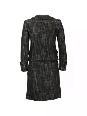 Moschino Chain-trim Tweed Skirt Suit