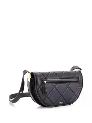 Burberry Olympia Flap Bag Quilted Leather Small Shoulder Bag