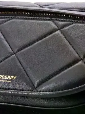 Burberry Olympia Flap Bag Quilted Leather Small Shoulder Bag