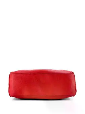 Gucci Soho Chain Strap Leather Shoulder Bag - Red