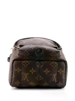 LOUIS VUITTON Palm Springs Monogram Canvas Mini Backpack - Brown