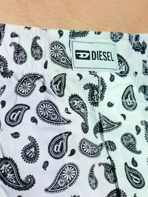 DIESEL® Three-pack Of Cotton Boxers With All-over Print