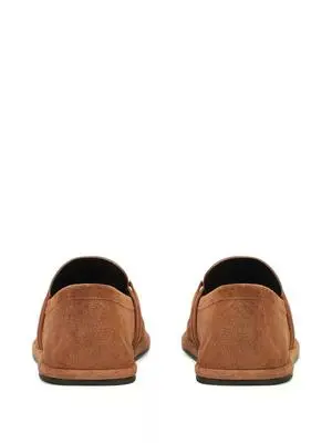 SERGIO ROSSI Logo Plaque Loafers