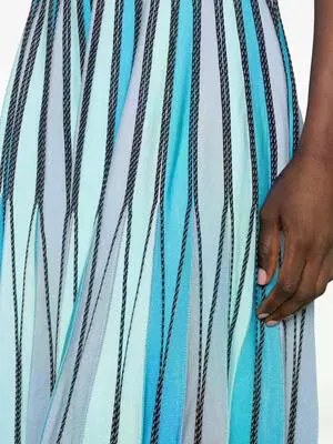 Simkhai Soleil Striped Midi Dress