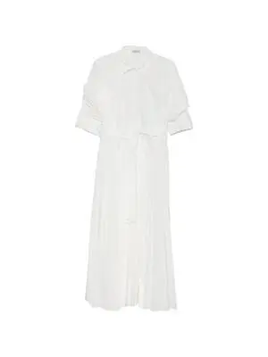 Simkhai Arlo Midi Dress - White