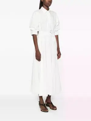 Simkhai Arlo Midi Dress - White