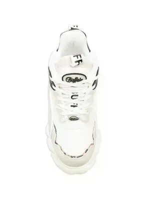 BUFFALO Cld Chai Leopard-print Panelled Sneakers