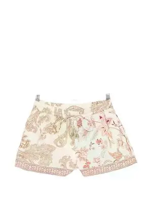 Hemant & Nandita Printed Shorts For Women