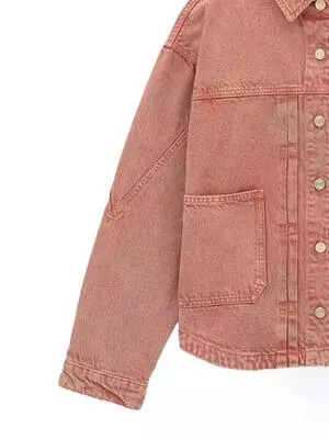 Ba&sh Runo Panelled Button-up Denim Jacket