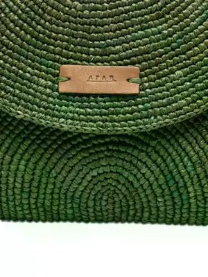 AFAR Samira Raffia Shoulder Bag
