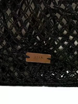 AFAR Birgit Raffia Tote Bag