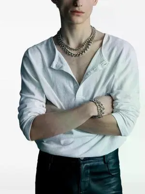 Emanuele Bicocchi Tone Sculptural Chain Bracelet