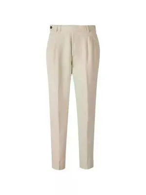 PT TORINO Pleated Trousers - Neutrals