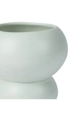THE CONRAN SHOP Stacked Spheres Vase In Earthenware - Mint