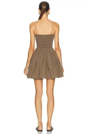 Matteau Shirred Bodice Mini Dress