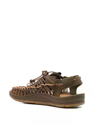 Keen Uneek Braided Sandals - Brown