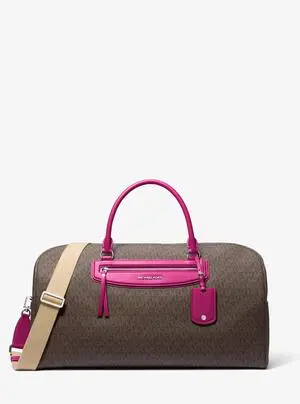 Michael Kors Jet Set Travel Extra-large Logo Weekender Bag - Pink