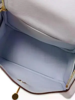 Hermès 2021 Mini Lindy Tote Bag - Blue