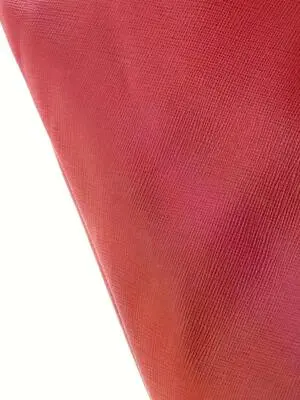 Prada Saffiano Leather Double Zip Tote Bag - Red