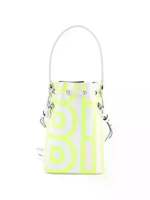Fendi X Marc Jacobs Mon Tresor Printed Leather Mini Bucket Bag