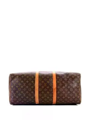 LOUIS VUITTON Keepall Monogram Canvas 55 Travel Bag