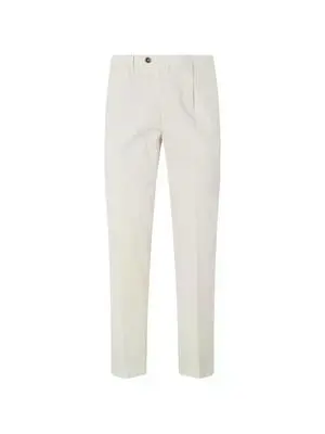 BRIGLIA 1949 Pleated Pressed-crease Trousers