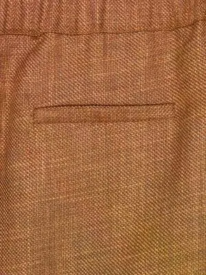 BARBA NAPOLI Wide-leg Elasticated-waist Trousers