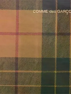 Comme Des Garçons Lenticular Tartan Wallet