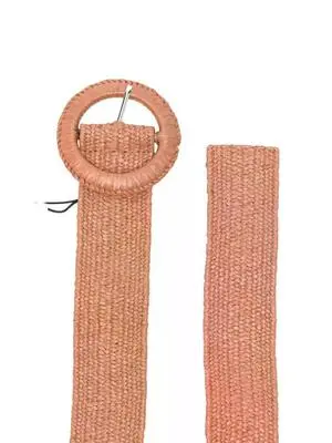 BECKSÖNDERGAARD Zia Woven Round-buckle Belt