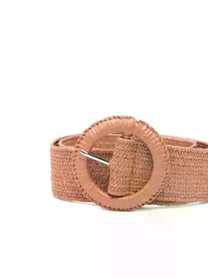 BECKSÖNDERGAARD Zia Woven Round-buckle Belt