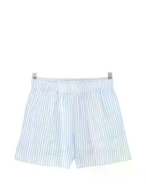 Mc2 Saint Barth Striped Shorts For Women