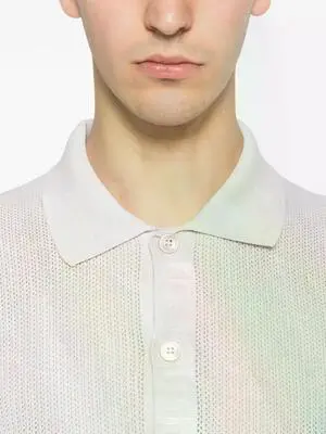 FILERIA Open-knit Short-sleeve Shirt