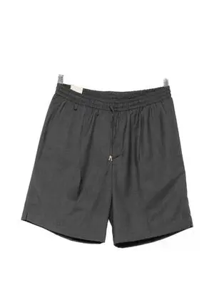 BRIGLIA 1949 Molokaip Pleated Drawstring Shorts