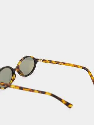 Miu Miu Honey Havana Regard Sunglasses - Brown