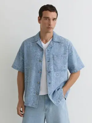Reiss Denim Shirts For Men