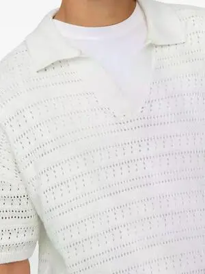 ONLY&SONS|MAN Only&sons Open-knit Polo Neck Sweater