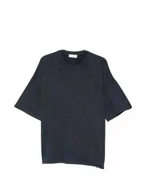 ROBERTO COLLINA Crew-neck T-shirt - Blue